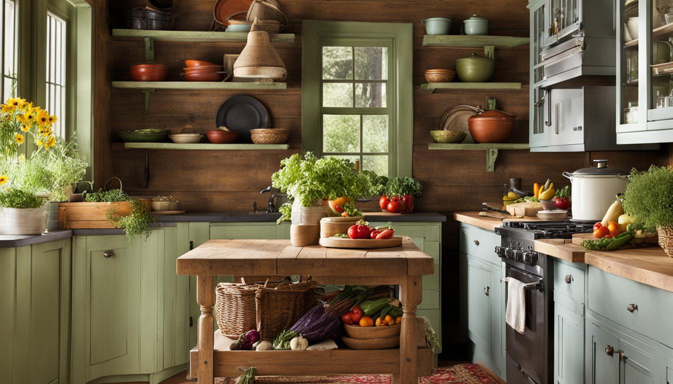 Cottagecore Kitchen: Blending Functionality with Old-World Beauty
