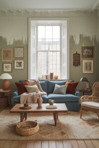 32 Timeless Blue Couch Living Room Ideas - The Great Hack Shack