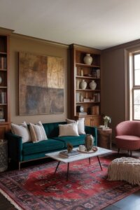 21 Cozy Eclectic Living Room Ideas - The Great Hack Shack