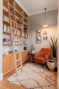 28 Inspiring Cozy Home Library Ideas - The Great Hack Shack