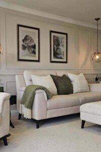 21 Living Room Panelling Ideas to Uplevel your Space - The Great Hack Shack
