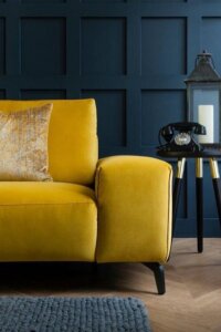 22 Bold & Beautiful Yellow Couch Living Room Ideas - The Great Hack Shack